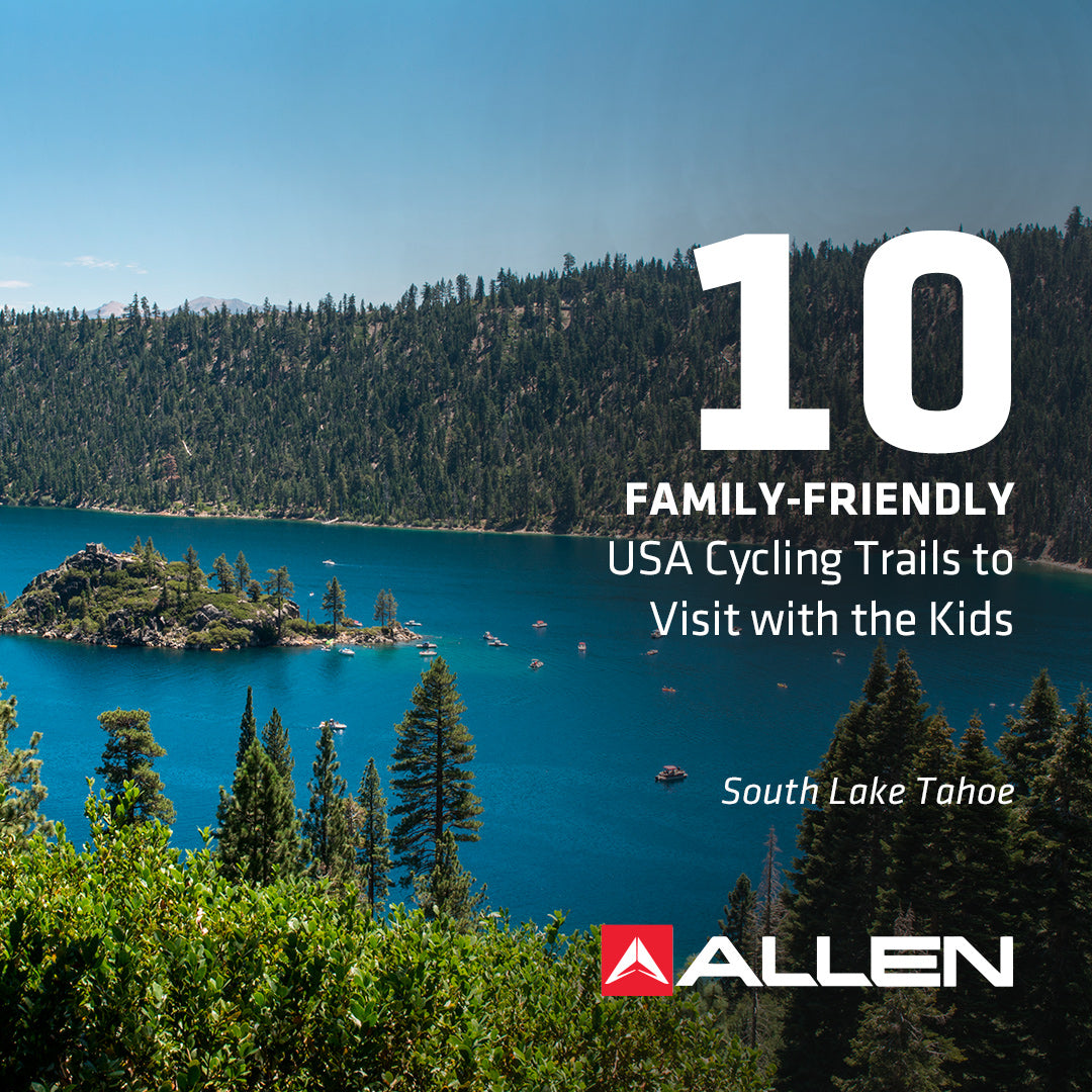 10 Family-Friendly US Cycling Trails to visit with kids! – Allen.Bike