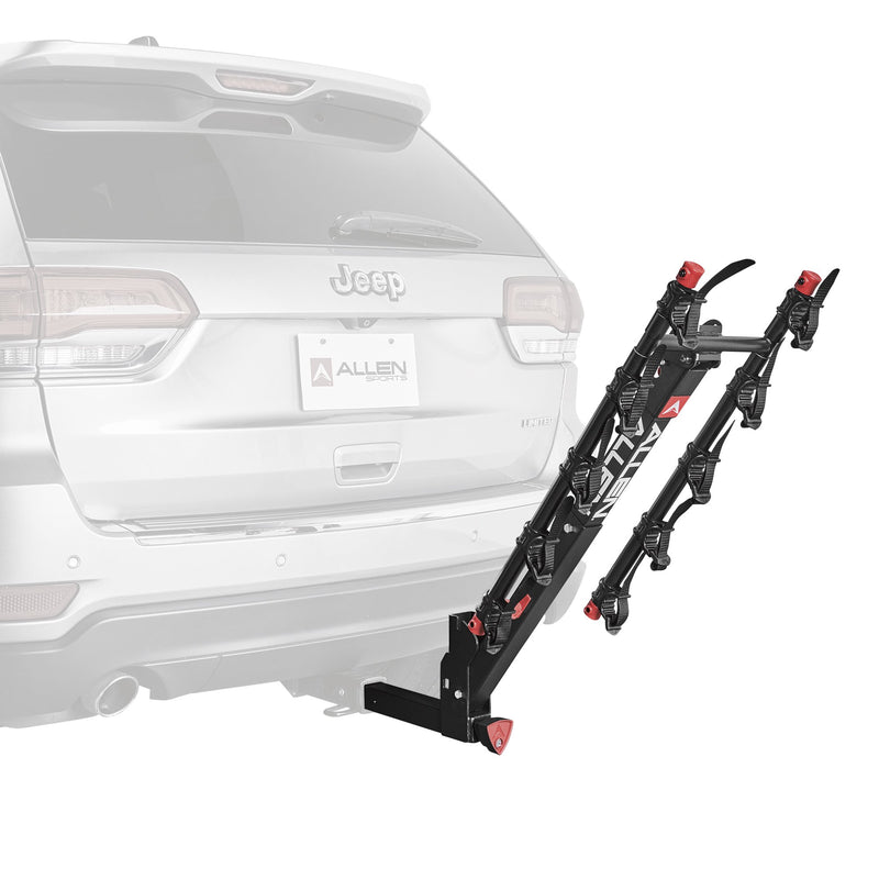 Deluxe+ Quick Install Locking Hitch Bike Rack - Allen.Bike