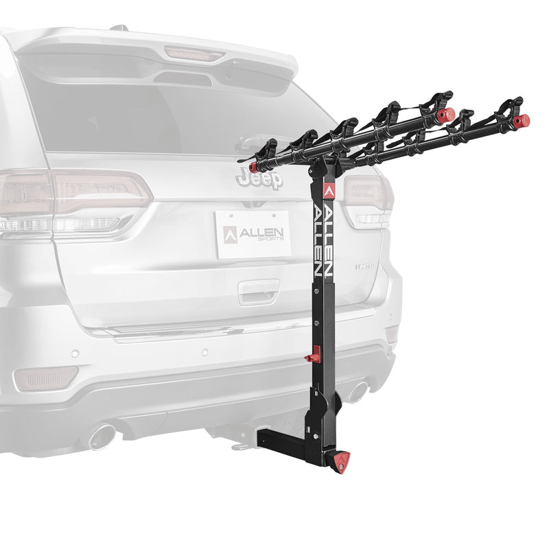 Deluxe+ Quick Install Locking Hitch Bike Rack - Allen.Bike