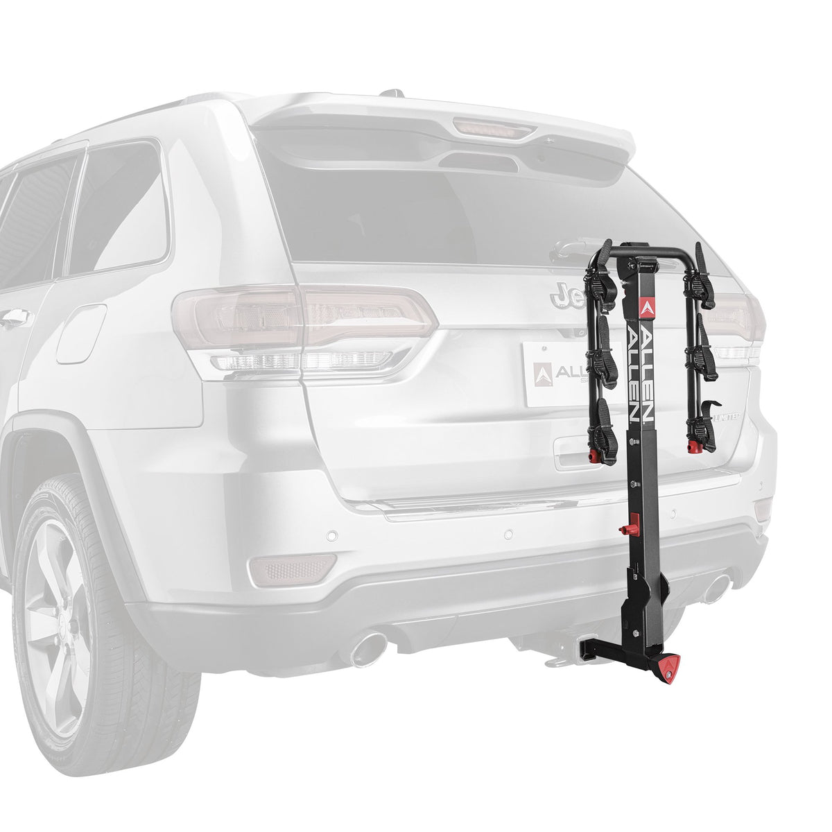 Deluxe+ Quick Install Locking Hitch Bike Rack - Allen.Bike