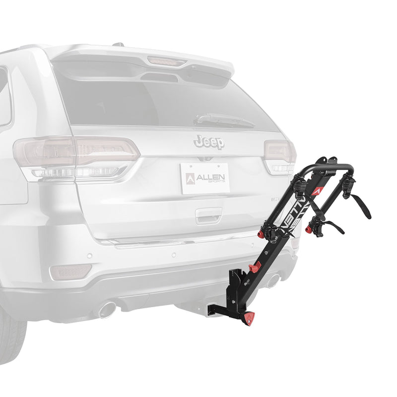 Deluxe+ Quick Install Locking Hitch Bike Rack - Allen.Bike
