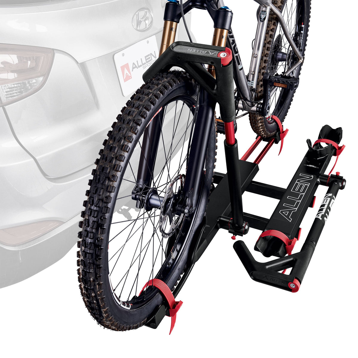 AR200 Premier Locking Hitch Mounted Tray Rack - Allen.Bike