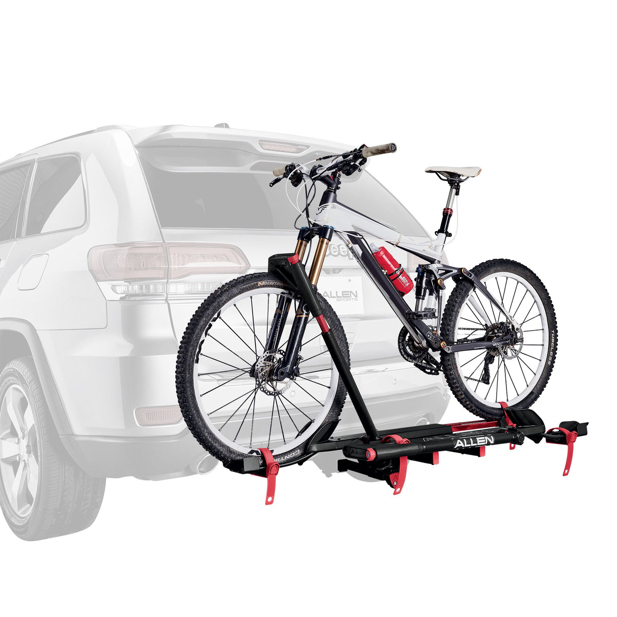 AR200 Premier Locking Hitch Mounted Tray Rack - Allen.Bike